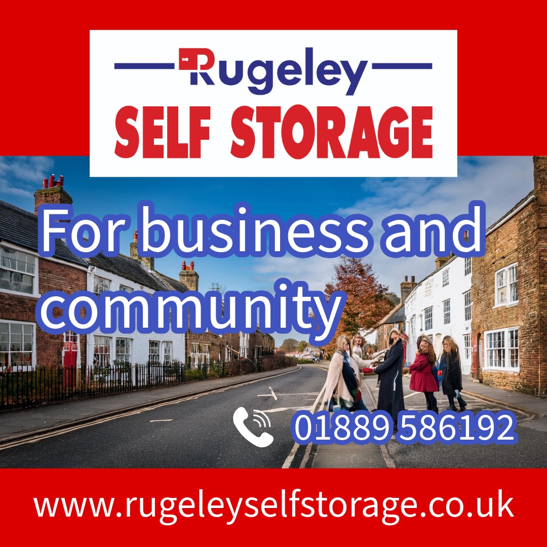 Rugeley Self Storage in the local community - Rugeley Self Storage